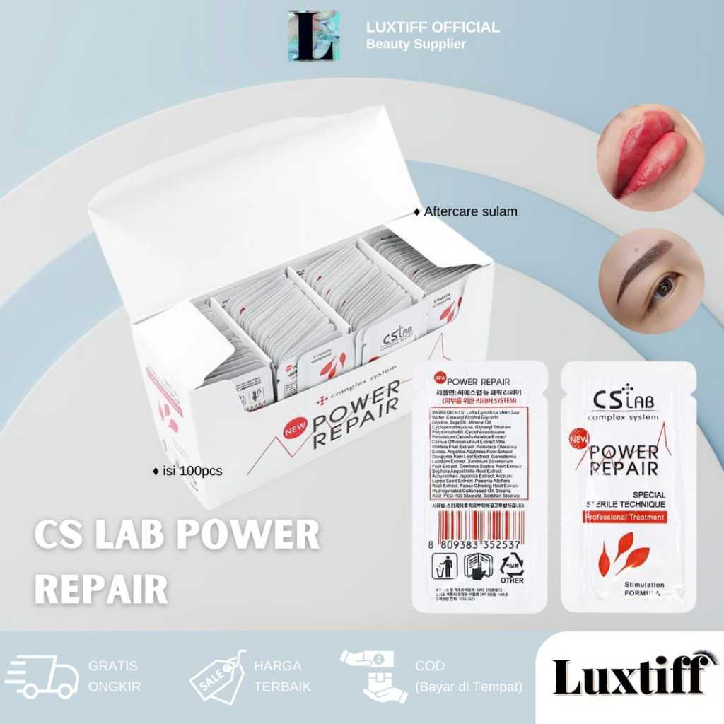 Jual CS LAB AFTERCARE power repair cream aftercare|vitamin setelah ...