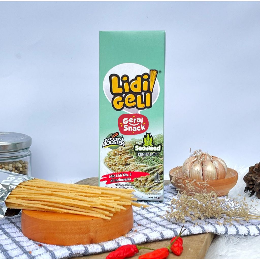 Jual Lidi Geli - Mie Lidi Geli Cemilan Jadoel Kekinian Renyah Lembut ...