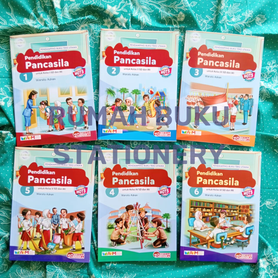 Jual GLOBAL Buku Teks Utama Pendidikan Pancasila SD / MI Kelas 1 2 3 4 5 6 KSP Kurikulum Merdeka ...