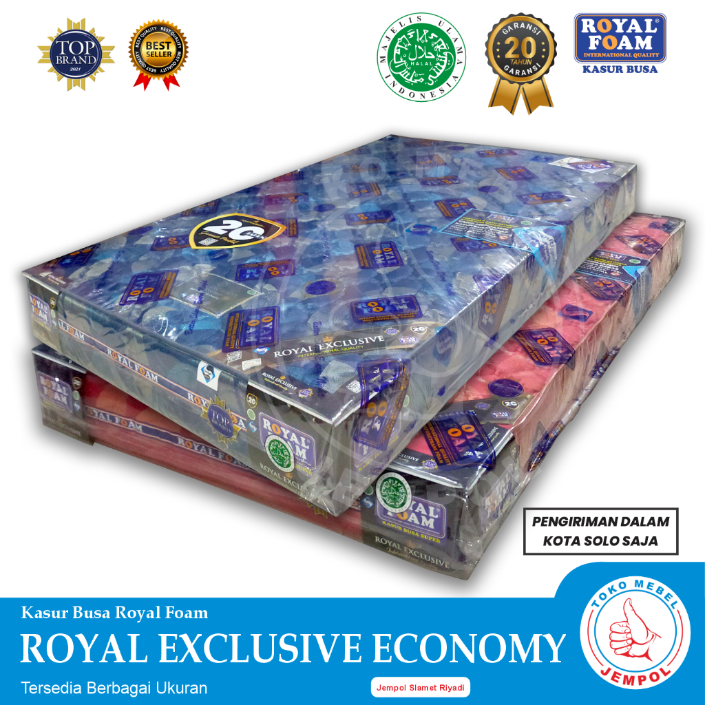 Jual Kasur Busa Royal Foam REE (Royal Exclusive Economy) Garansi 20 Tahun | Shopee Indonesia
