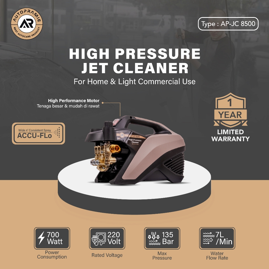Jual AUTOPRAMIE High Pressure Jet Cleaner AP JC 8500 Mesin Steam Cuci ...