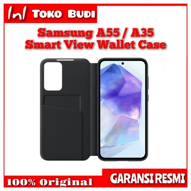 Jual Samsung Galaxy ( A55 / A35 / S24 Fe ) Smart View Wallet Case / N2c Original Resmi Sein ...
