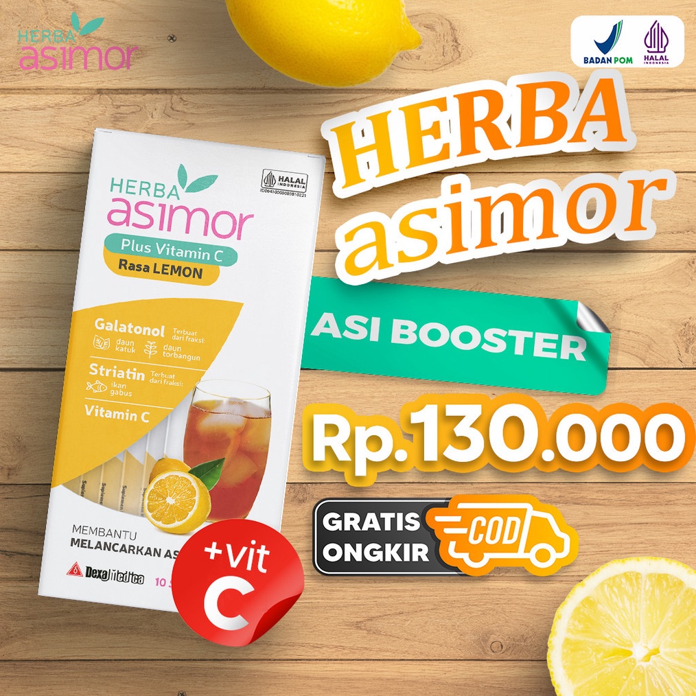 Jual KODE T47L Herba Asimor Drink Minuman ASI Booster Pelancar ASI Rasa ...