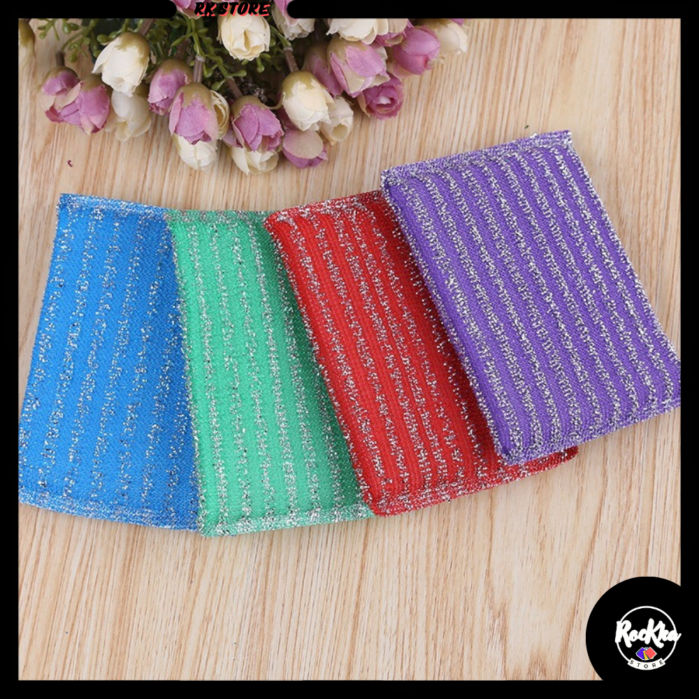 Jual ROCKKA SPON BUSA CUCI PIRING DAYA SERAP 10X LIPAT / SPONGE CUCI ...