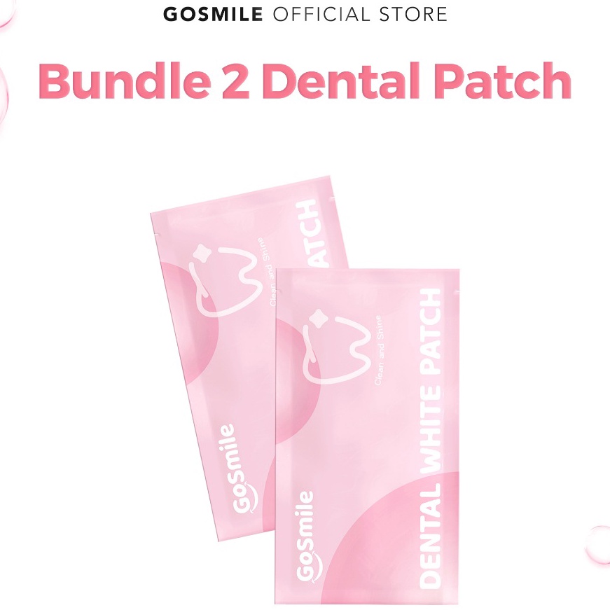 Jual KF7 Go Smile Bundle 2 Dental White Patch Untuk Memutihkan Gigi ...