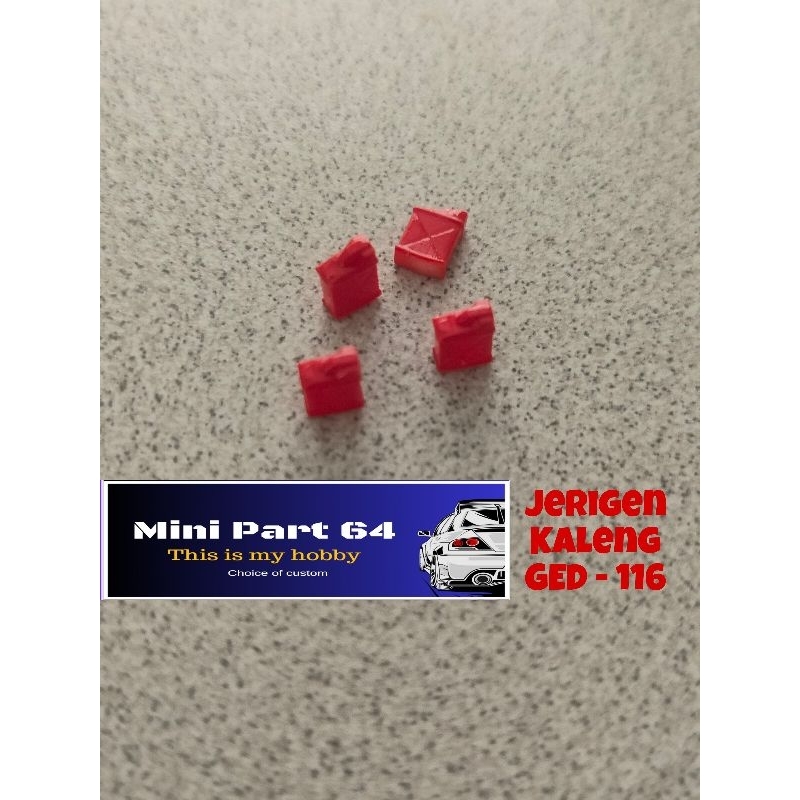 Jual mini part 64 Jerigen kaleng GED-116 | Shopee Indonesia