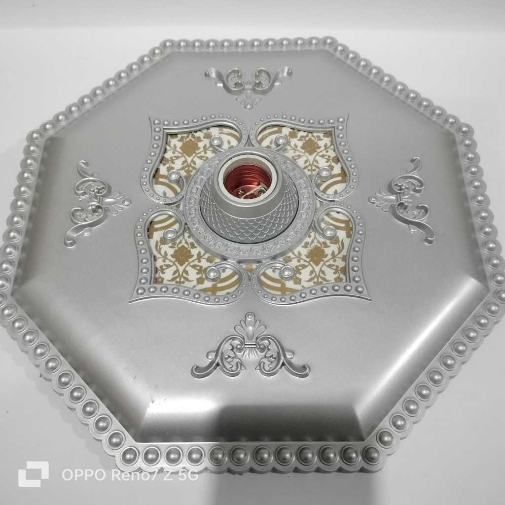 Jual Fiting hias ornamen plafon 30 cm bahan plastic-Fiting Ornamen ...