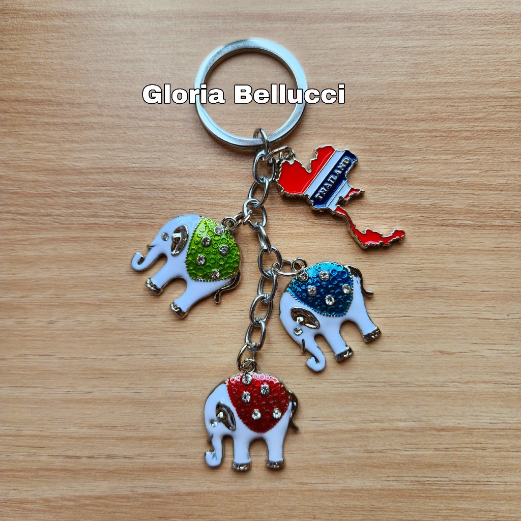 Jual PRODUK TREND gantungan kunci thailand bangkok souvenir keychain ...