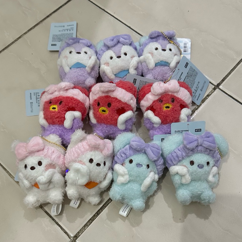 Jual BTS BT21 Minini Bath Time Keyring by Monopoly | Shopee Indonesia