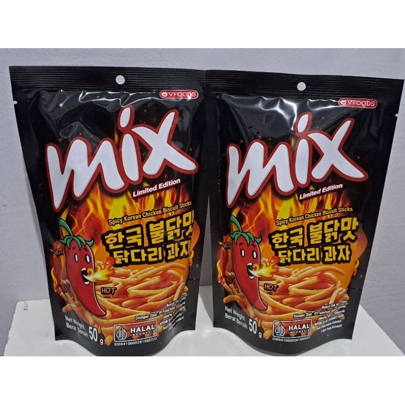 Jual Mix Biscuit Stick Spicy Korean 50g Jan 2025 | Shopee Indonesia
