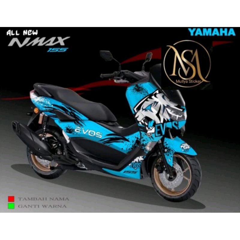 Jual Stiker Decal Yamaha Nmax New 2023 Full Body Variasi Evos | Shopee ...