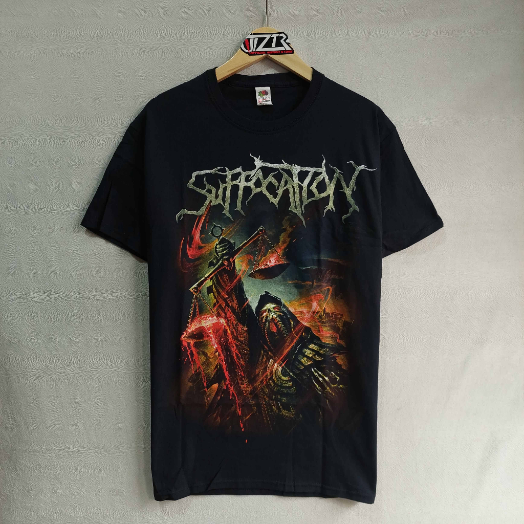 Jual T Shirt Band Official SUFFOCATION - PINNACLE OF BEDLAM Original ...