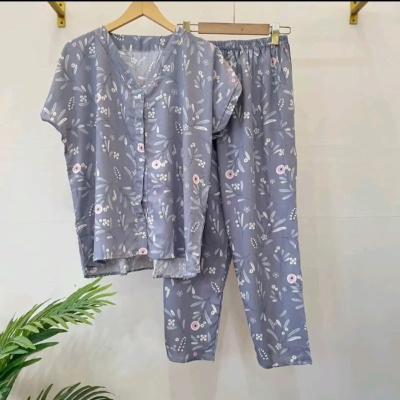 Jual PIYAMA RAYON | PIYAMA VNECK | PIYAMA KEKINIAN | BAJU RUMAHAN ...