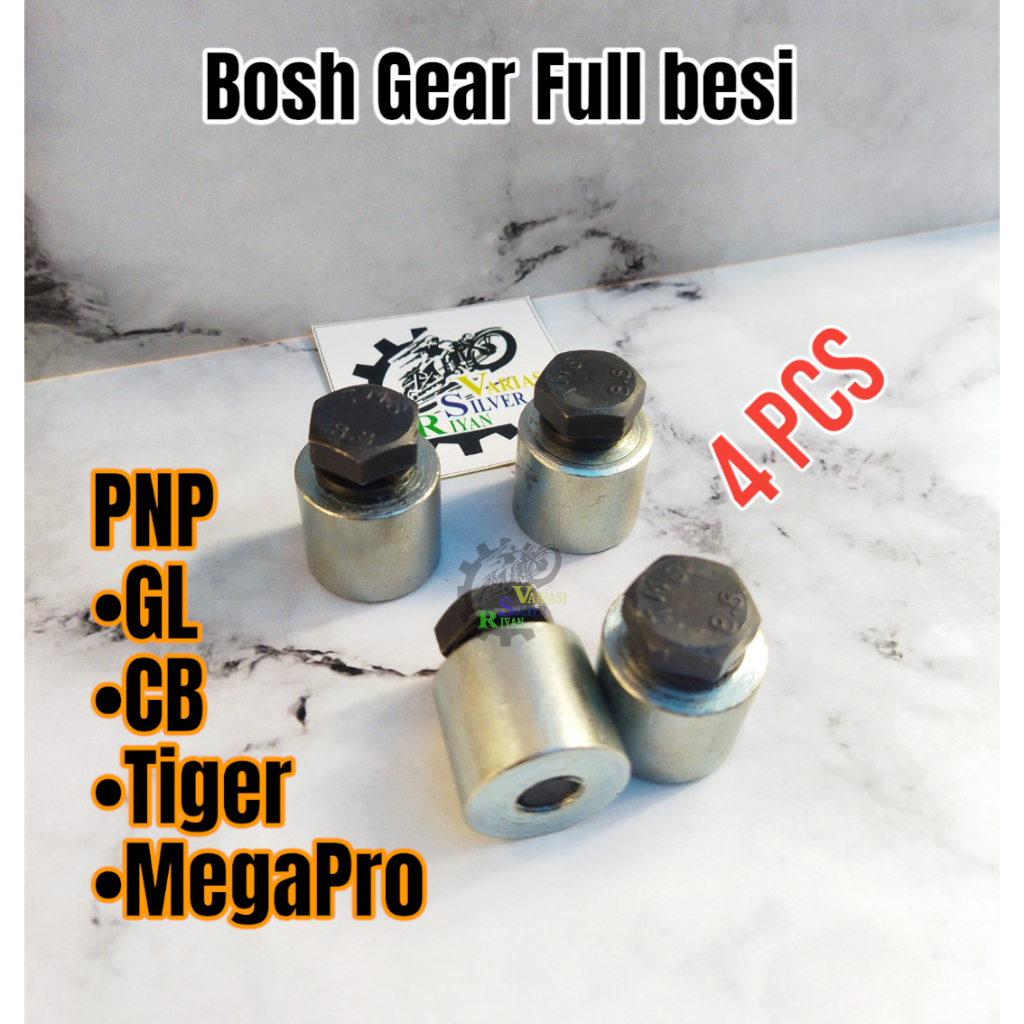 Jual Bosh Bushing Gear Motor Gl Cb Megapro Tiger bahan full besi padet ...