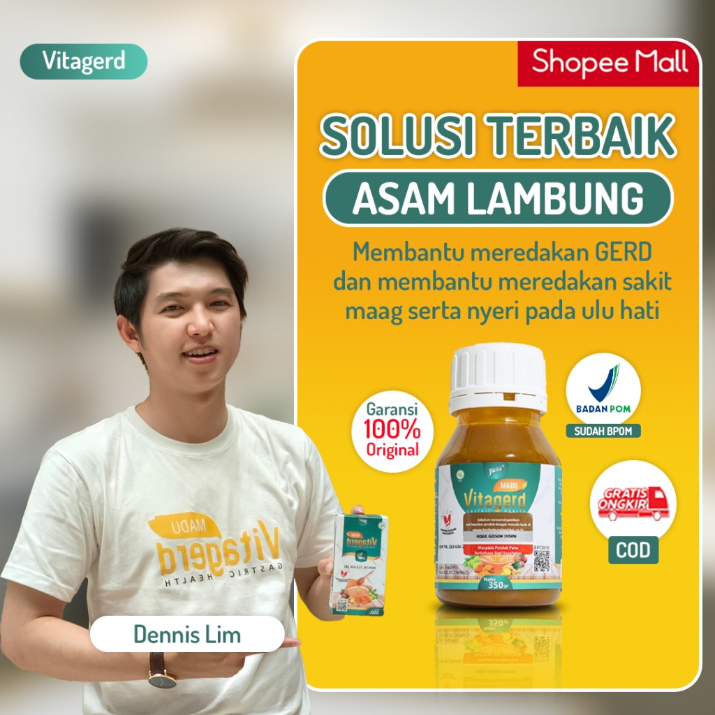Jual Vitagerd Madu Herbal Untuk Meredakan Masalah Pencernaan Berat ...