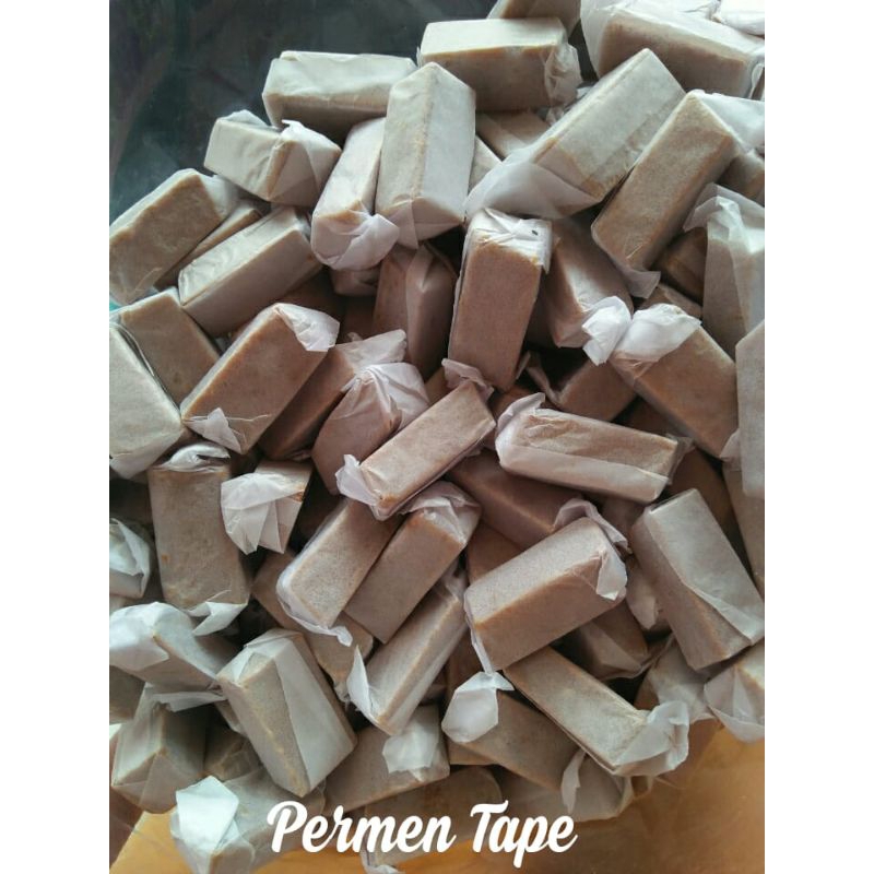Jual Permen Tape jajan kiloan / snack kiloan / jajan asul-asul / jajan ...