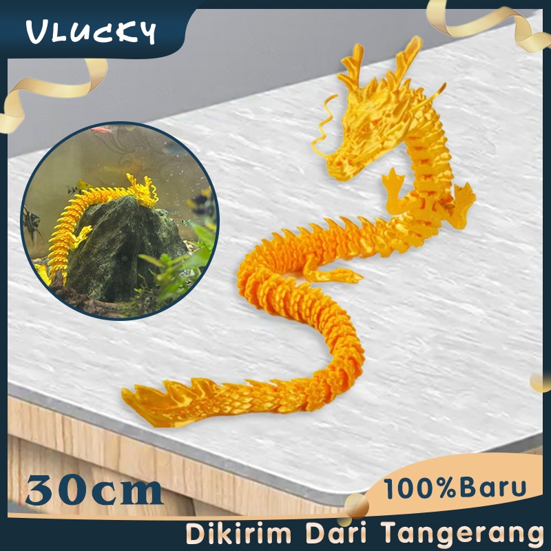 Jual Articulated Dragon Toy Naga Dragon Flexibel Mainan Anak Naga ...