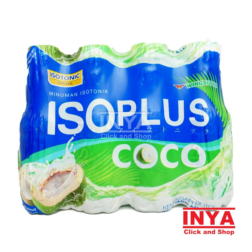 Jual ISO Plus Coco 12x350ml - Minuman Isotonik - isotonic Drink - Soft ...