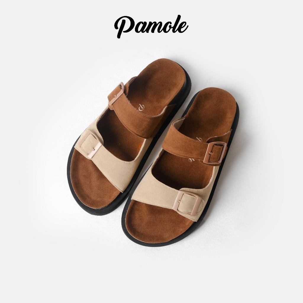 Jual Pamole - Sandal Wanita Kekinian Sendal Wanita Sandal Flat Wanita ...