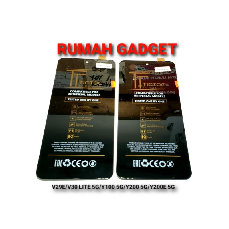 Jual LCD VIVO V29E 5G/V30 LITE 5G/VIVO Y100 INDO 4G/5G/VIVO Y200 5G/Y200E 5G/V30 SE/V40 SE BLACK ...