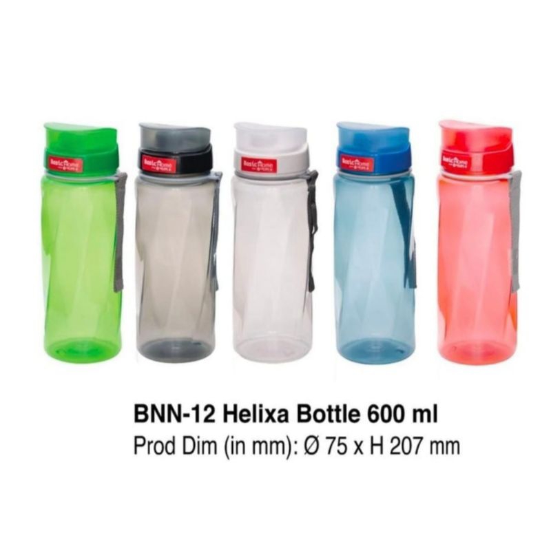 Jual [WARNA RANDOM] BASIC HOME By LionStar Helixa Botol Air Minum 600 ...