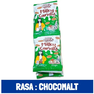 Jual Permen susu milky candy mari oppa rasa CHOCOMALT murah 1 RENTENG ...