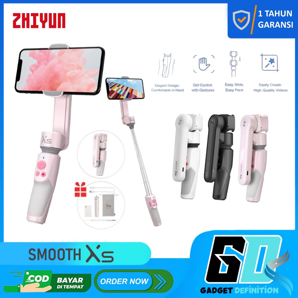Jual Zhiyun Smooth XS Gimbal Smartphone Stabilizer Tripod Tongsis Zhiyun Smooth Q3 Gimbal ...