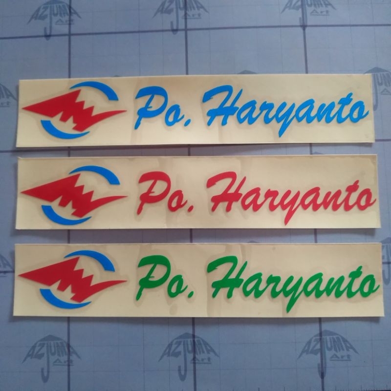 Jual Sticker BUS PO HARIYANTO | Shopee Indonesia