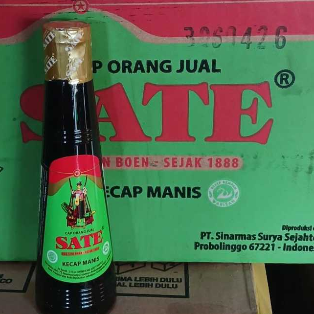 Jual Kecap manis cap sate 135ml/Kecap manis sate 135ml botol/Kecap ...