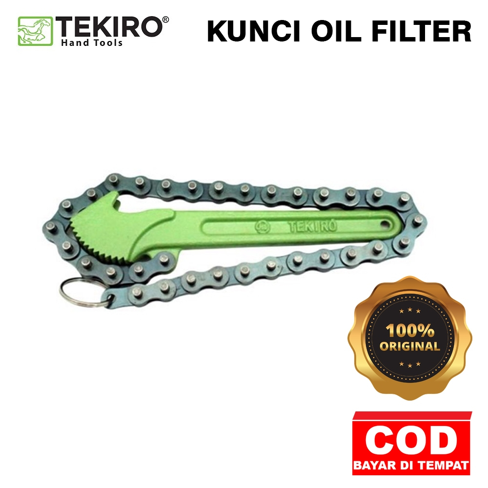 Jual TEKIRO Kunci Oil Filter Rantai / Filter Oli Rantai / Oil Filter ...