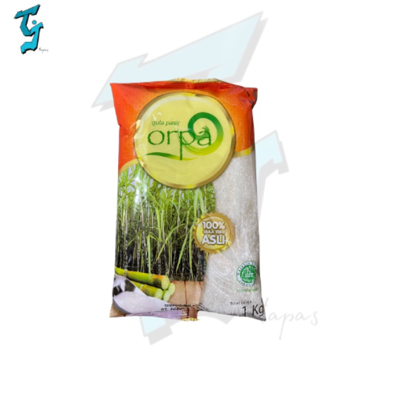 Jual Gula Pasir/Gula Putih/Gula Tebu ORPA 1kg | Shopee Indonesia
