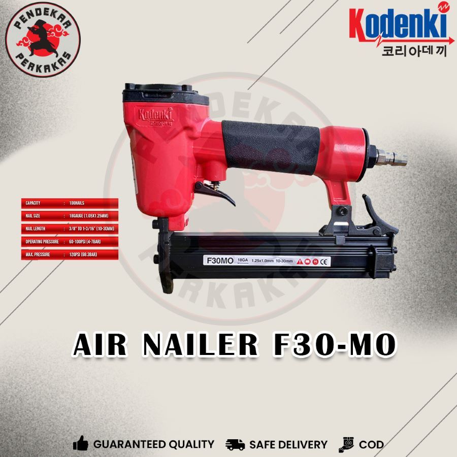 Jual Kodenki Mesin Paku Tembak F30 Model Isi Lurus | Mesin Staples Isi Lurus F30 | Air Nailer ...