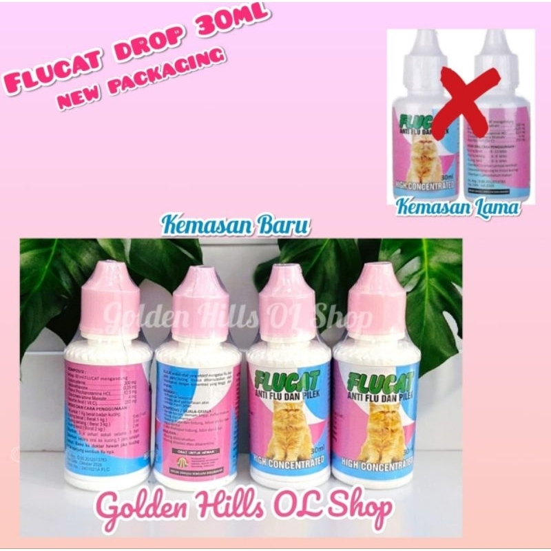 Jual Flucat 30 ml Obat flu dan pilek untuk kucing | Shopee Indonesia
