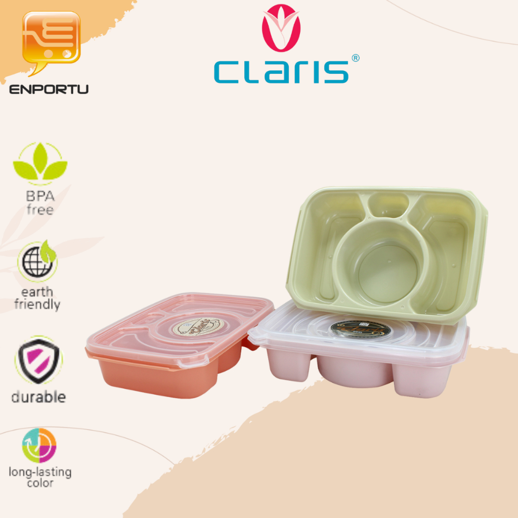 Jual CLARIS TG Foodsaver 2703 RE | Tempat Makan | Lunch Box | Shopee ...