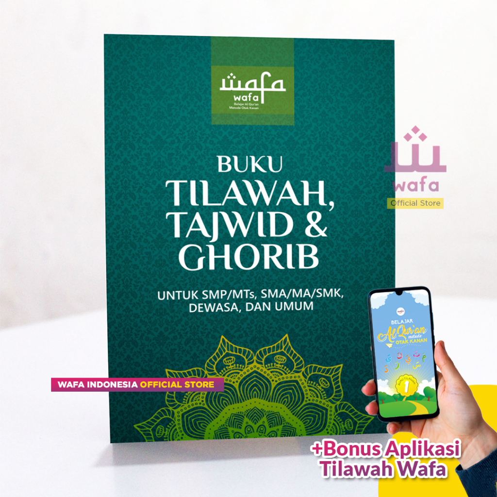 Jual Buku TTG WAFA Tilawah Tajwid Ghorib [100% ORI + TERBARU] - Buku Belajar Mengaji Ngaji ...