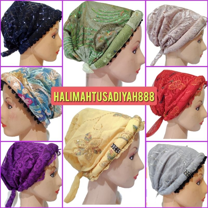 Jual Kerpus brokat Nenek kupluk Mbah topi eyang songkok uti cantik ...