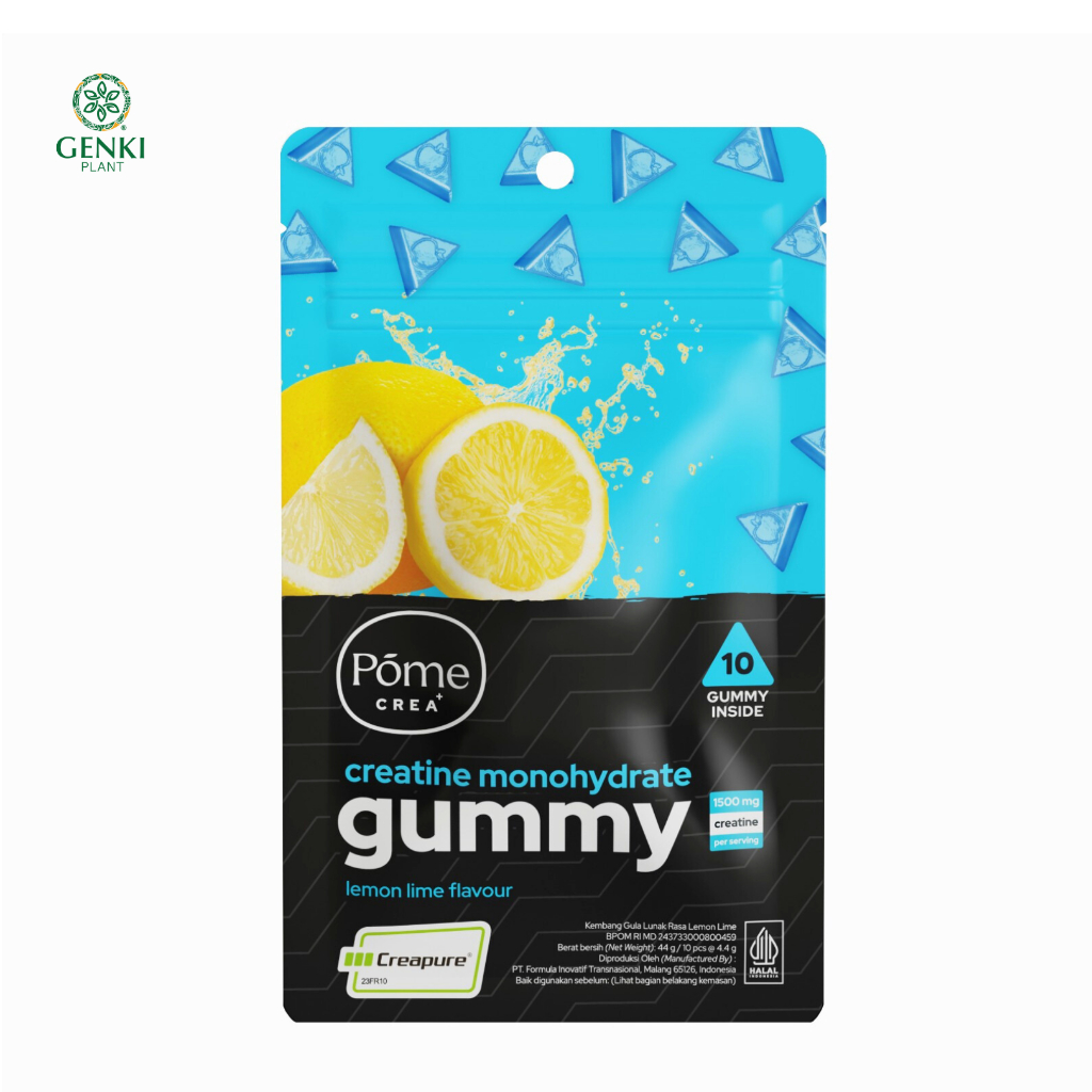 Jual Pome Crea+ High Protein Creatine Gummy - 10 pcs | Shopee Indonesia