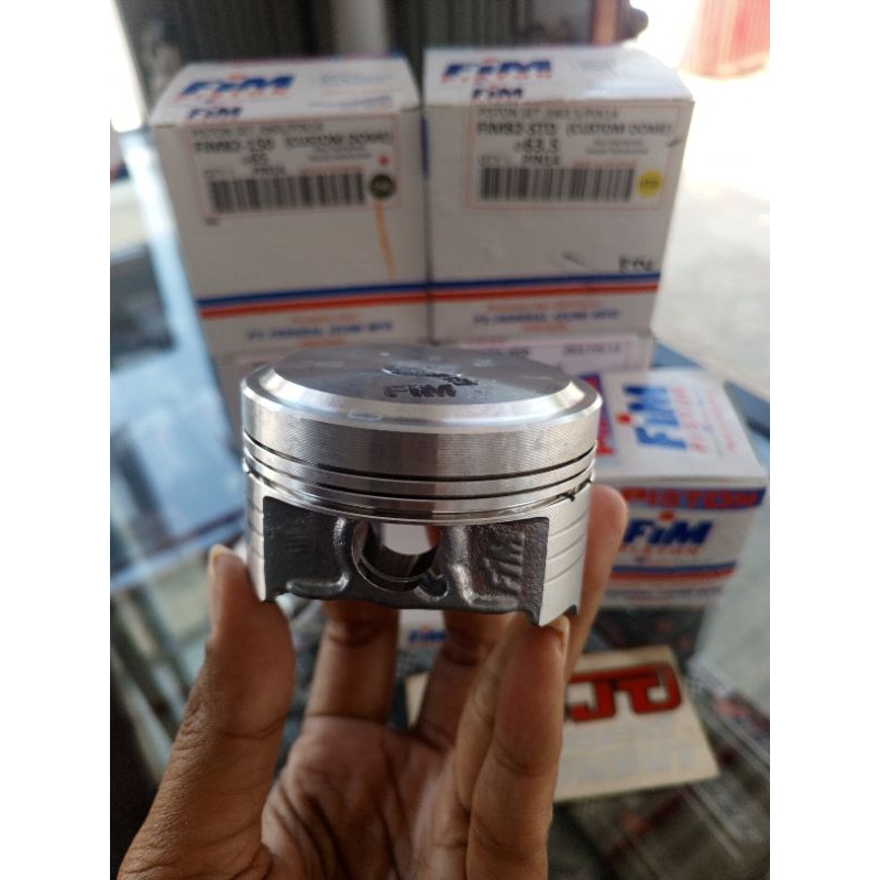 Jual piston fim hi dome pen14 63,5mm 64mm 64,5mm 65mm fim82 bore up ...