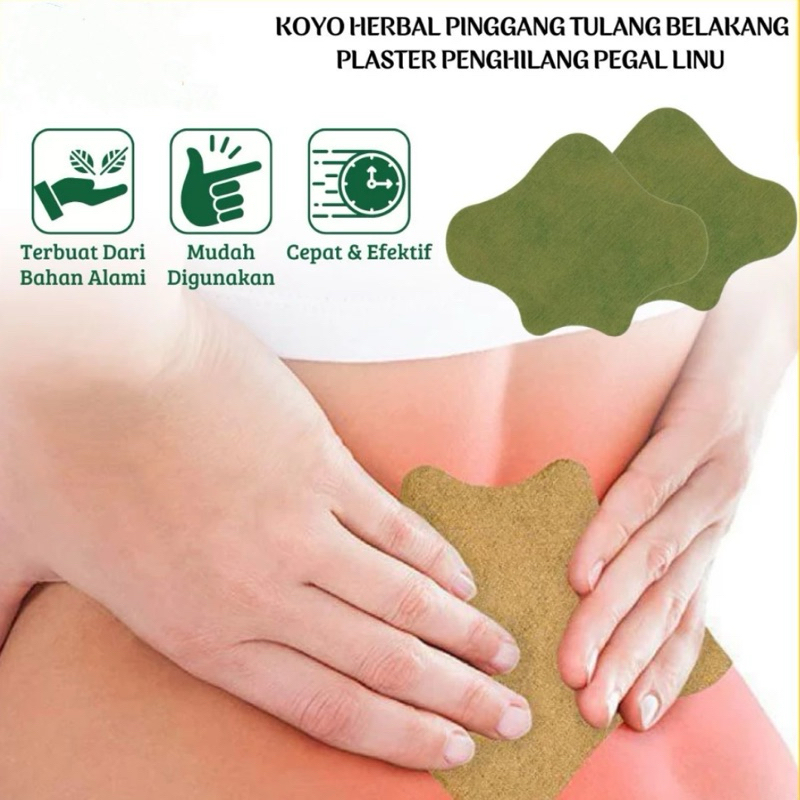 Jual [ BATAM ] COD RS Koyo Herbal Pinggang Tulang Belakang Isi 10 Pads ...