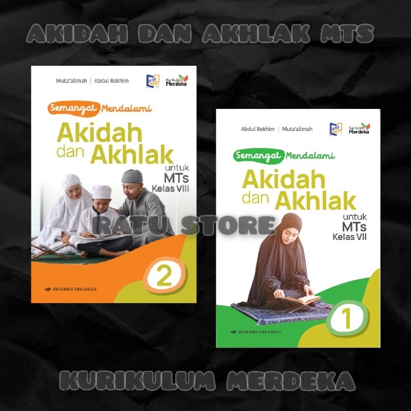 Jual Buku Kurikulum Merdeka Semangat Mendalami Akidah Dan Akhlak MTs Kelas 7 8 VII VIII 1 2 ...