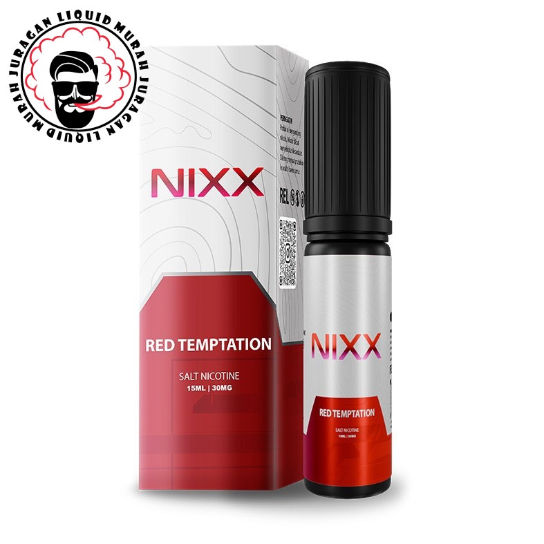 Jual Liquid Nixx Red Temptation Salt Nic 15ml 30mg by JVS x Raffi Ahmad ...
