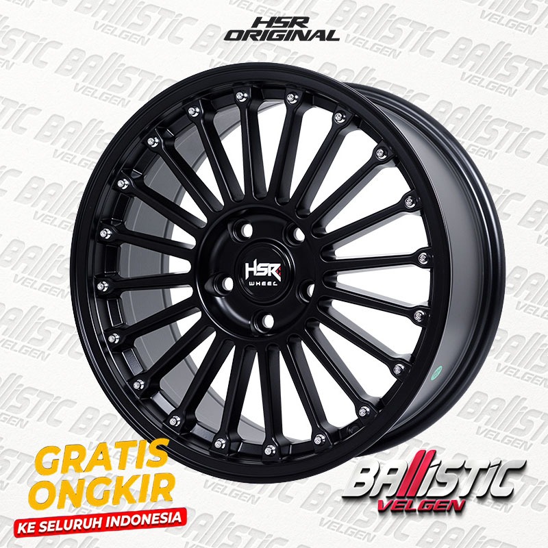 Jual Velg Variasi Mobil Model Jari-Jari Ring 17 Lubang Baut 5X114,3 Velg Racing Original HSR ...