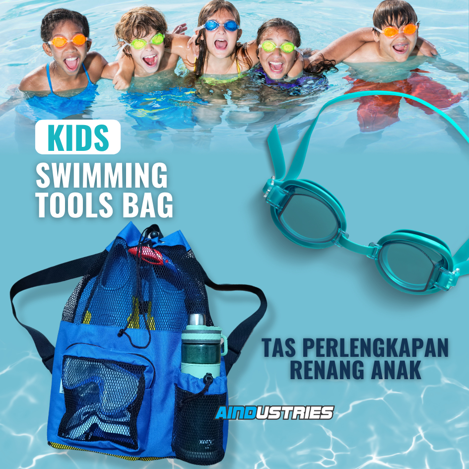 Jual Tas Ransel alat renang anak untuk bawaan berenang Dry Bag Kantong ...