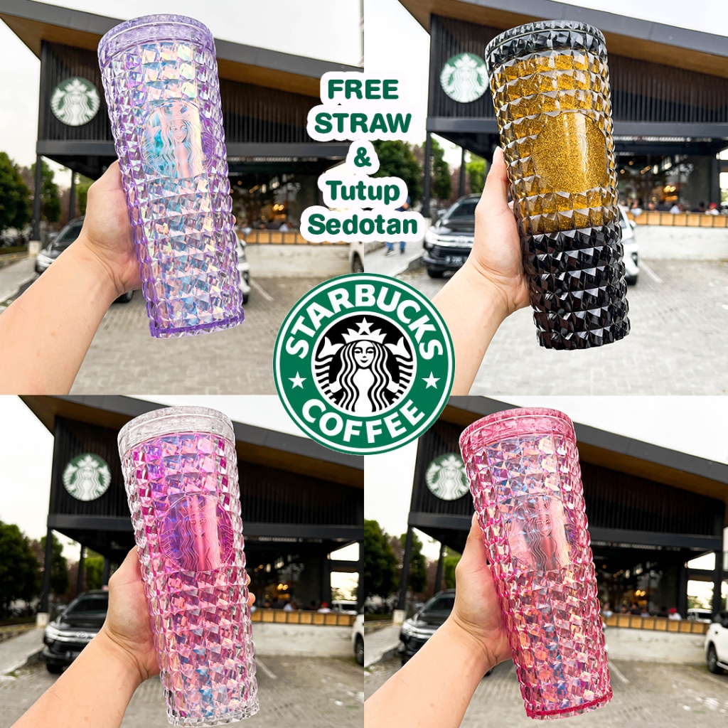 Jual Tumbler Tumblr STARBUCKS Original Tumbler Day Venti 600ml Crystal ...