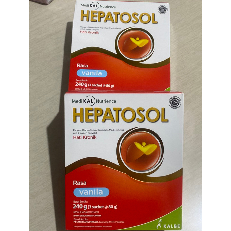 Jual hepatosol vanila susu hati kronik nutrisi kesehatan hati 240g ...