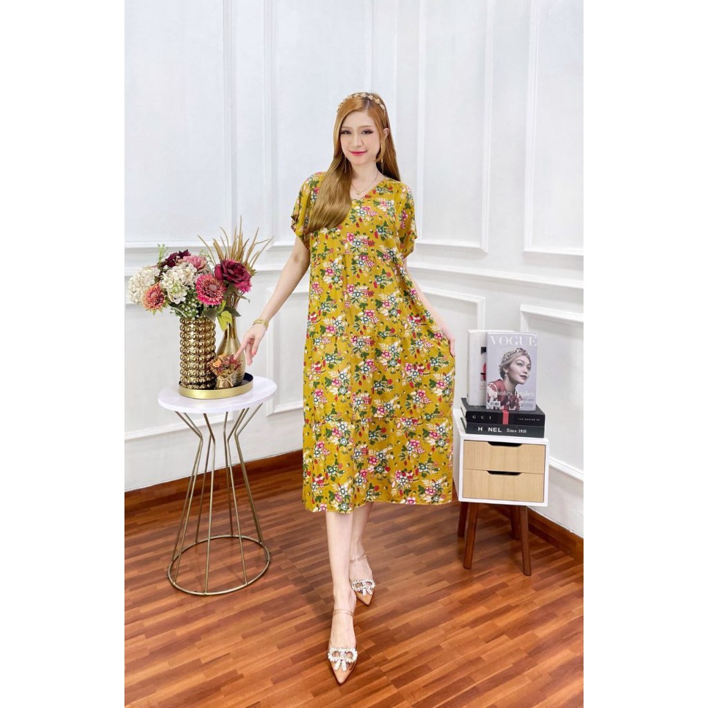 Jual KANZIA HOME DRES - MASAYU DRES - KANZIA DASTER POLOS - DRES BUMIL ...