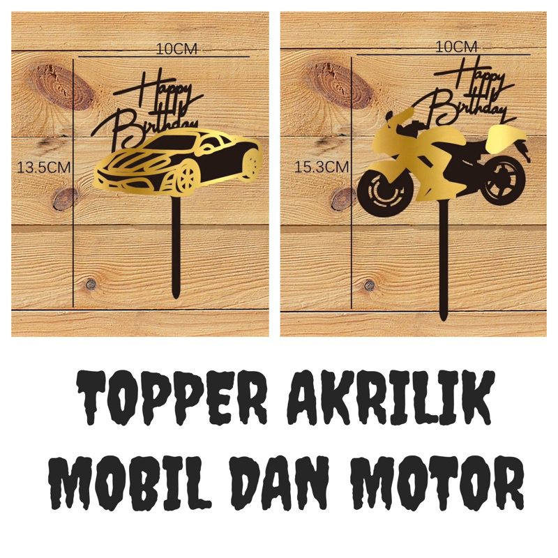 Jual TOPPER AKRILIK MOBIL DAN MOTOR | Shopee Indonesia