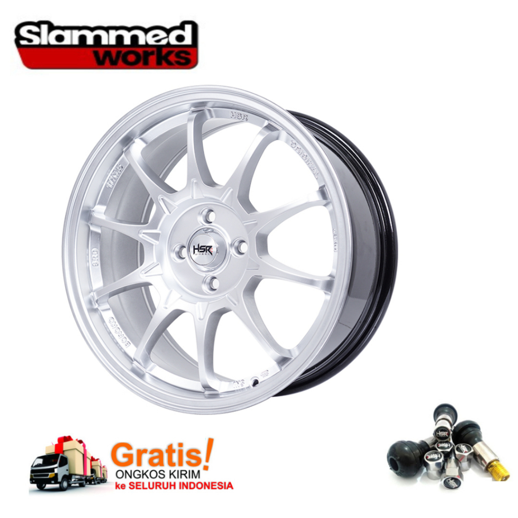 Jual veleg racing hsr original ring 17 lubang baud 4x100 ternurah di ...