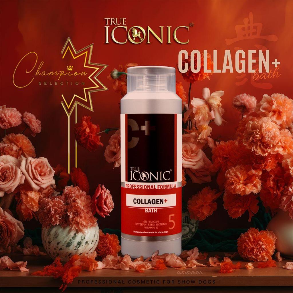 Jual TRUE ICONIC Pet Shampoo Premium Collagen Bath 400ml | Shopee Indonesia