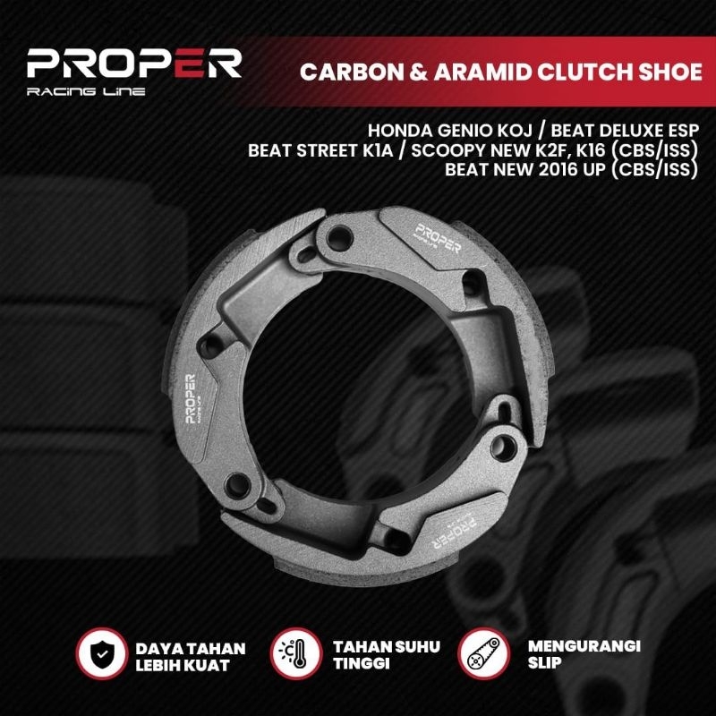 Jual kampas ganda proper beat deluxe led genio new scoopy new stylish ...